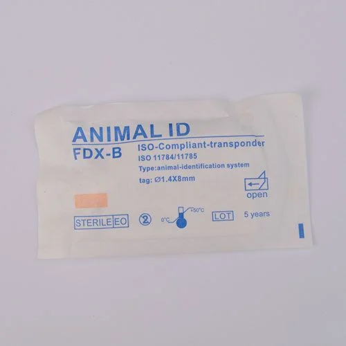 Needle with Replacement 1.4x8mm Mini-Chip,Animal Microchip Needle